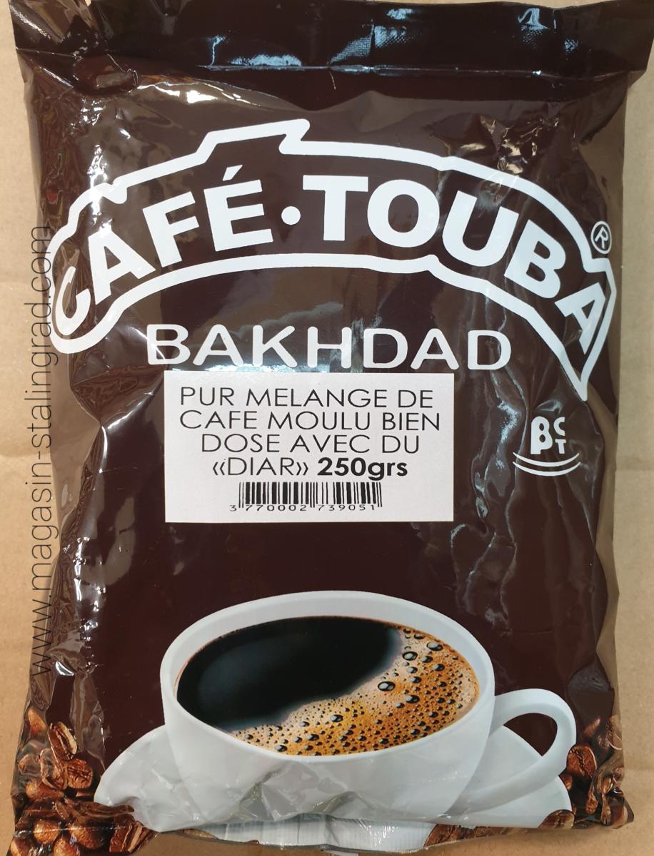 Café Touba Bakhdad, 250g. 4,99 euros.