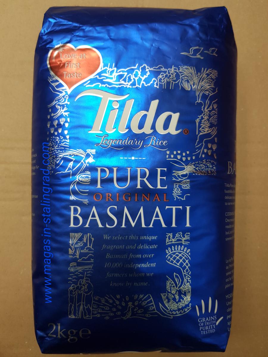 Riz long basmati tilda. (2 kg).
