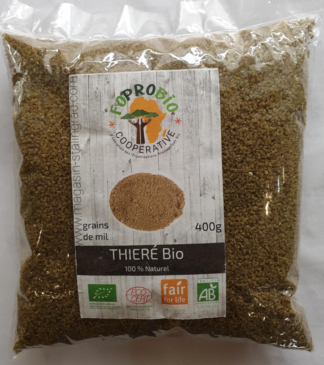 Thieré bio 100%naturel, 400g. 4,50 euros.